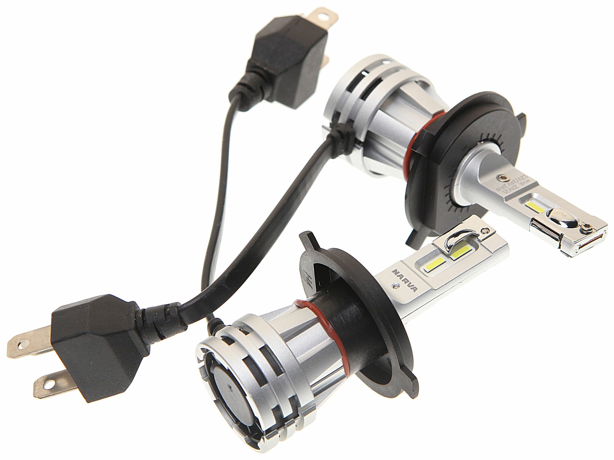 Автолампа светодиодная H4 12/24V (P43t-38) 21W 6500K, 2 шт