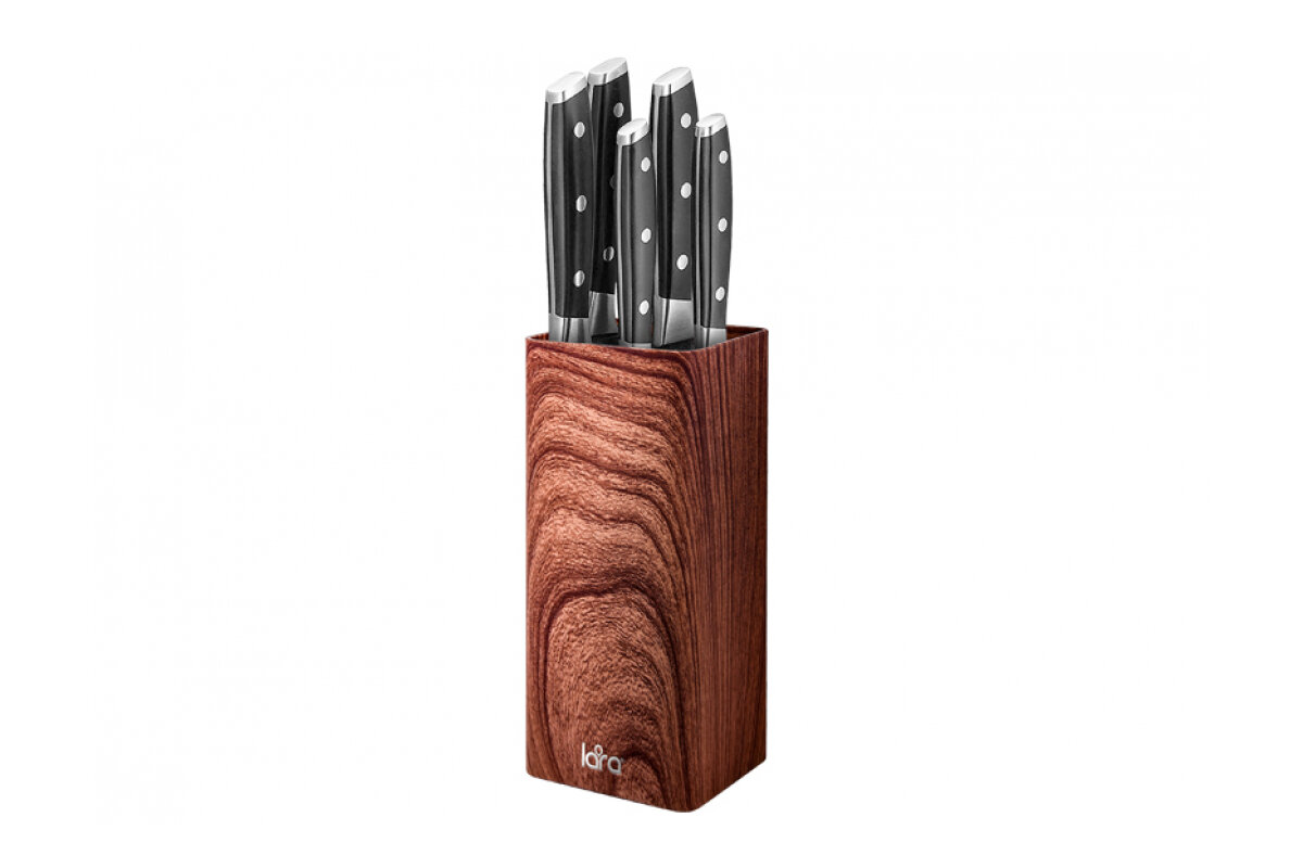 Подставка для Lara ножей кухонных LR05-102 Wood