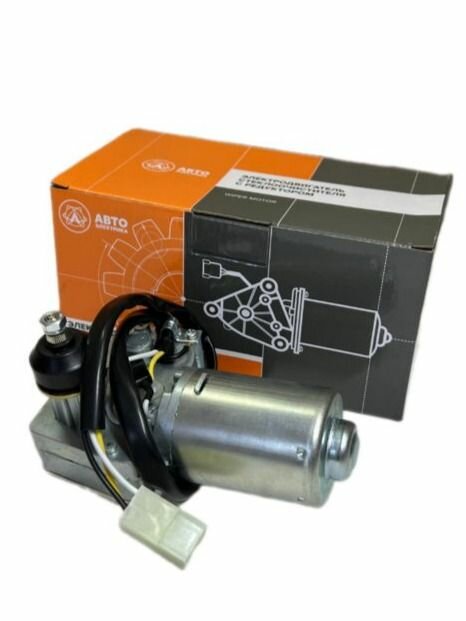 Мотор-редуктор стеклоочистителя УАЗ-3163, ВАЗ-2104, 2108, 2121, вал 10мм