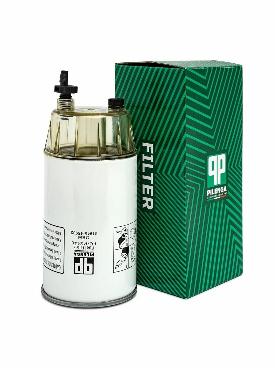 Фильтр топливный с колбой для а/м Hyundai HD, County / Хендай Каунти, Pilenga FCP2440