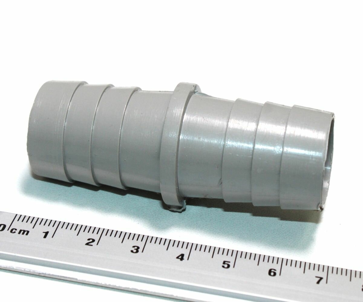 Соединитель сливного шланга для СМА cod455 D-24/24mm