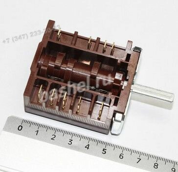 Переключатель мощности для э/п 6pos, 9pin(5gr) ПМЭ27-23623(6001.2) 16A (Лысьва, конфорка) Privatcoml