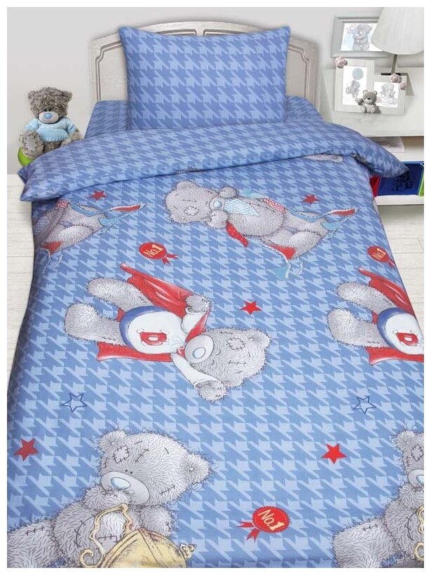 Постельное белье Mona Liza MTY Ded, бязь, 1.5 спальный комплект