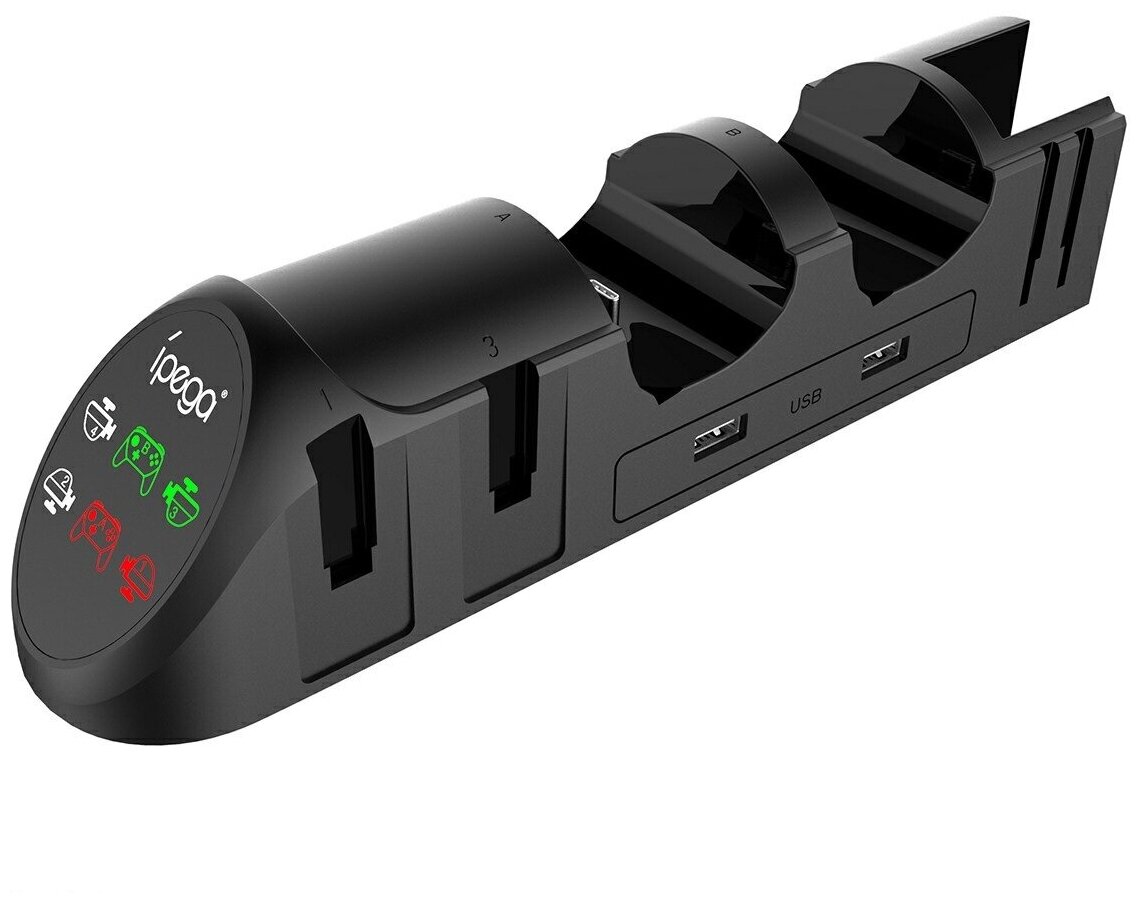 Зарядная станция iPega Desktop Charger 6 in 1 для Nintendo Switch (PG-9187)