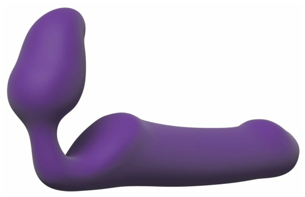 Фиолетовый безремневой страпон Queens L, Adrien Lastic, силикон, фиолетовый