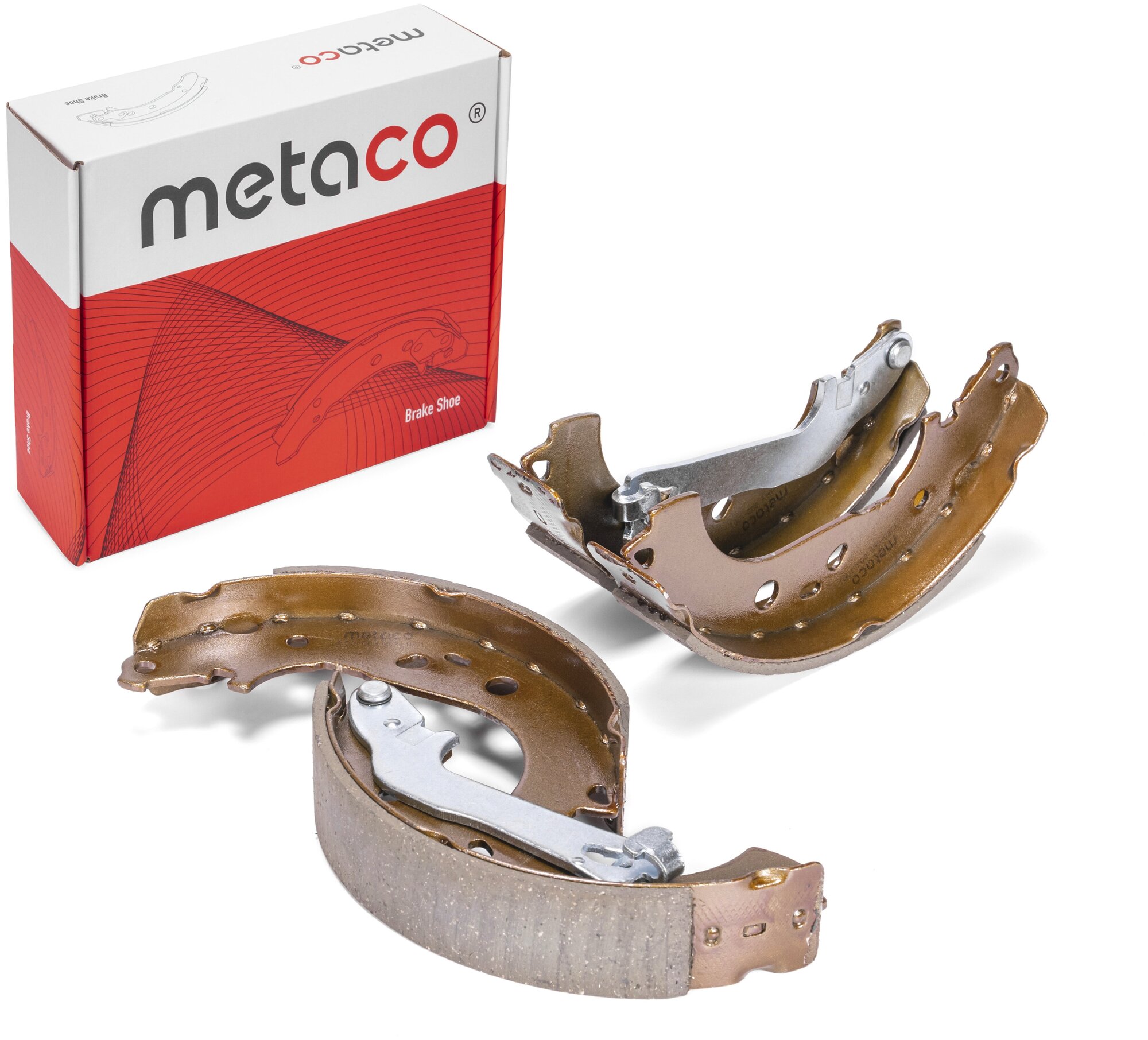 Колодки тормозные барабанные FIAT DOBLO (2001>) METACO арт. 3020-069