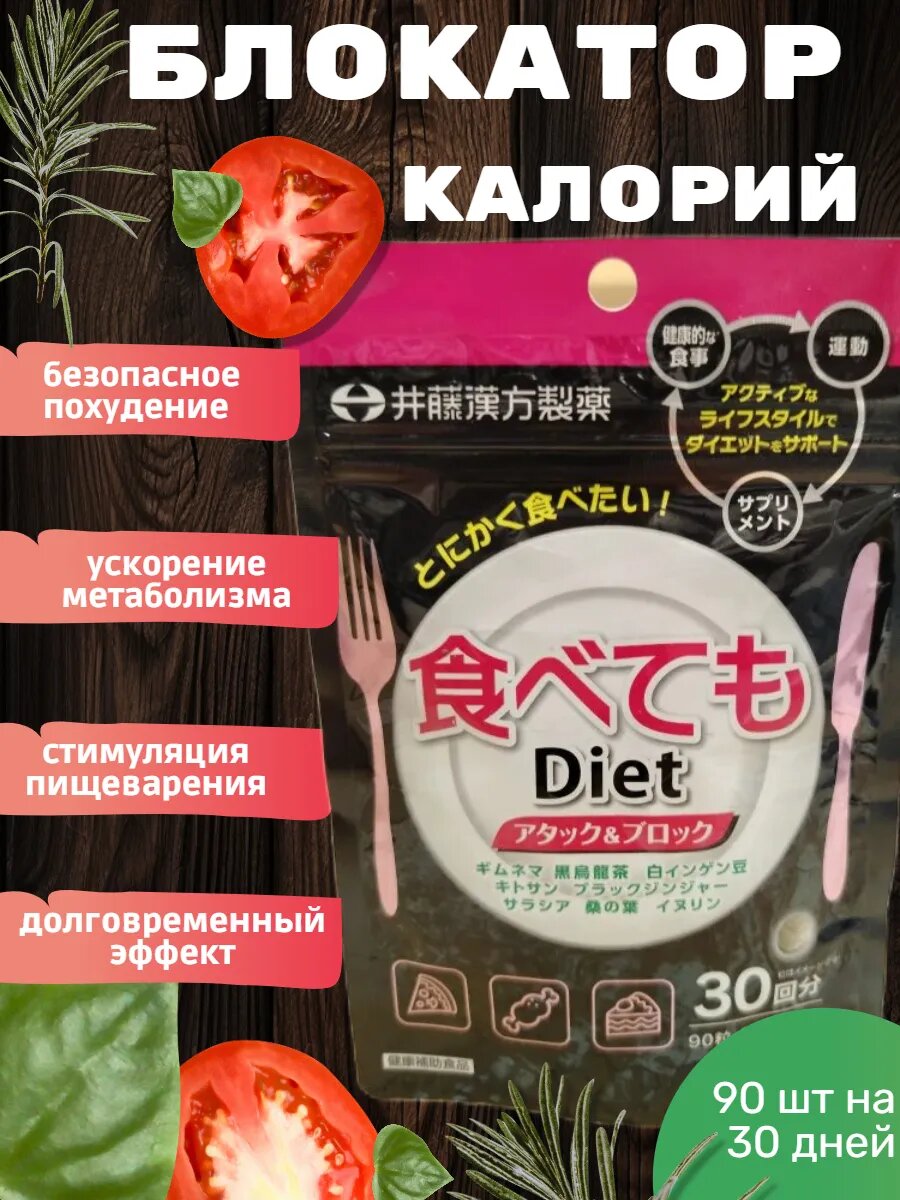 Блокатор калорий и ускорение метаболизма