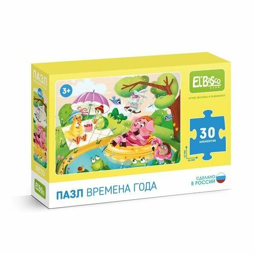 Пазлы ElBasco 30 деталей. Времена года. Лето ET01-015, (Я расту тойз)