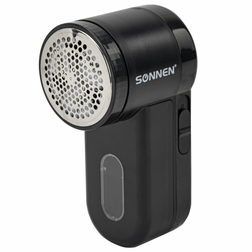 Машинка для удаления катышков с аккумулятором с широкой рабочей поверхностью SONNEN FS-9989, 455467, 455467