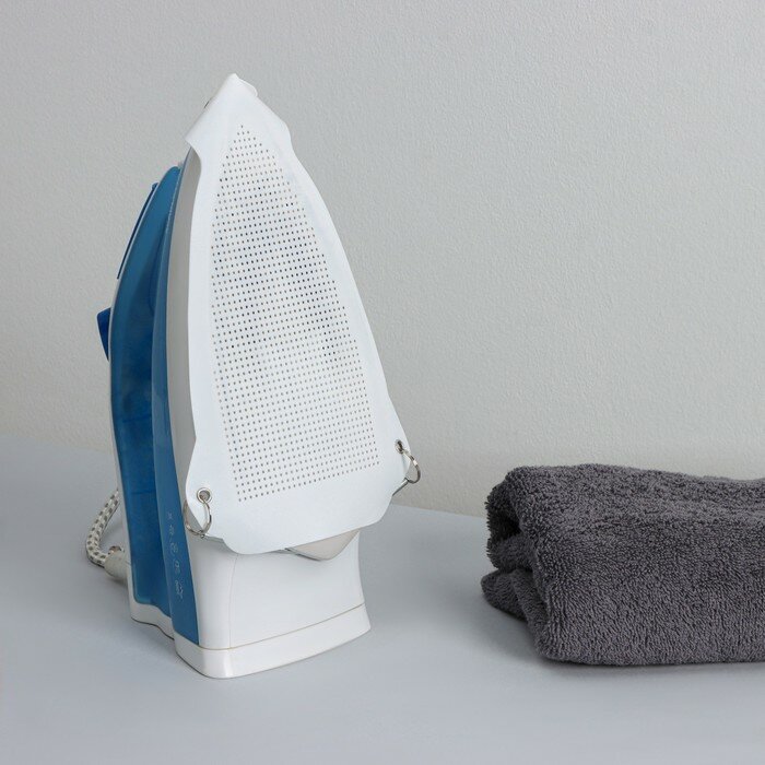 Насадка для утюга термостойкая универсальная Доляна, 23×15.5 см, цвет белый