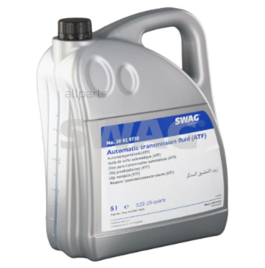 SWAG 30929738 SWAG Масло трансмиссионное ATF LT71141 желтое 5л 30929738
