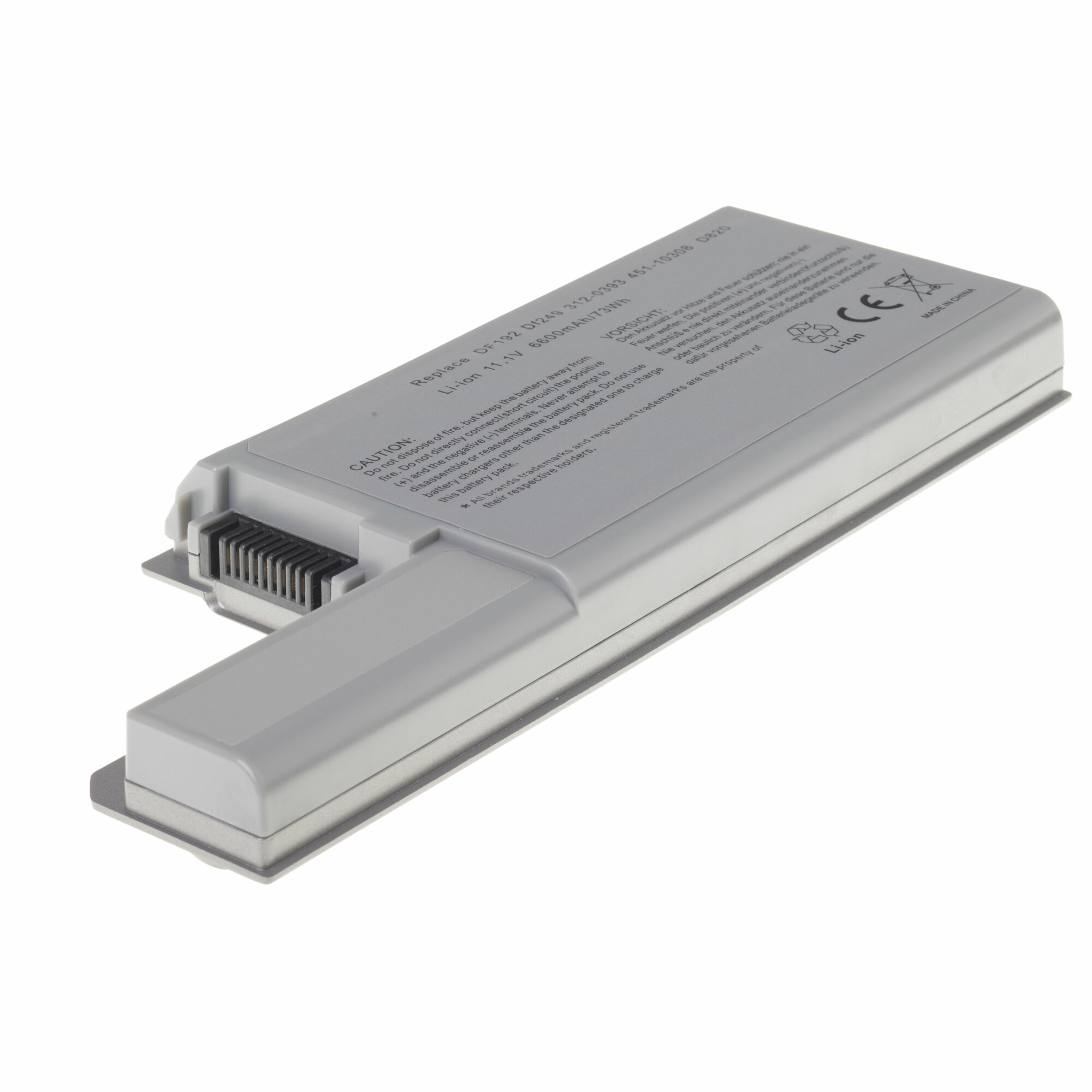 Аккумулятор AnyBatt 6600mAh для ноутбука Dell CF623, DF192, DF230