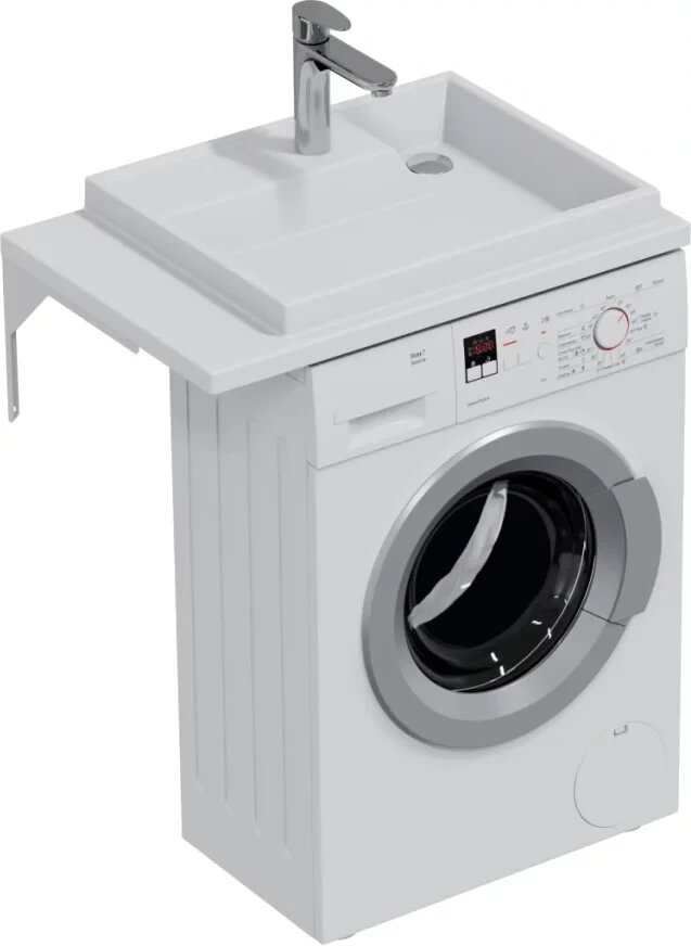 Раковина Санта Марс 900138 75x50 см R, над стиральной машиной, белый