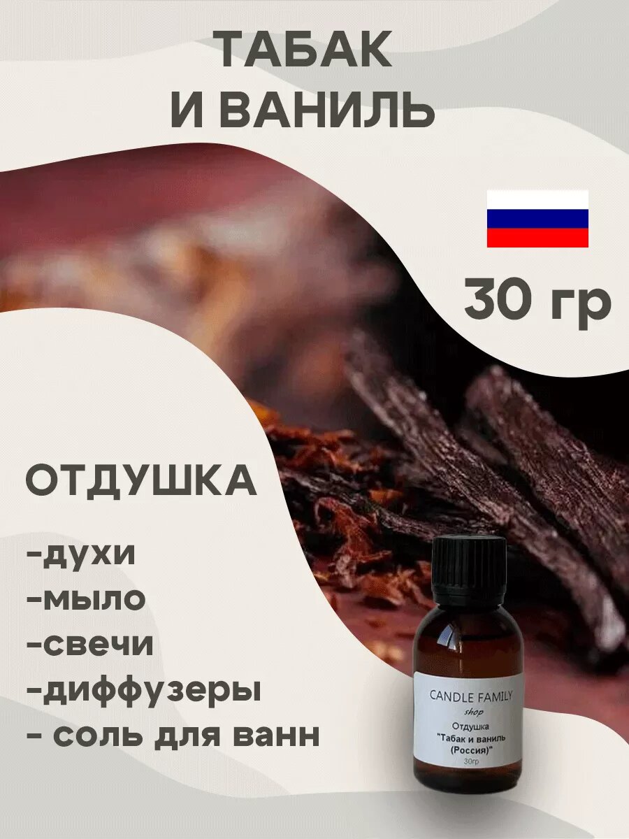 Отдушка для свечей и мыла. Ароматизатор косметический