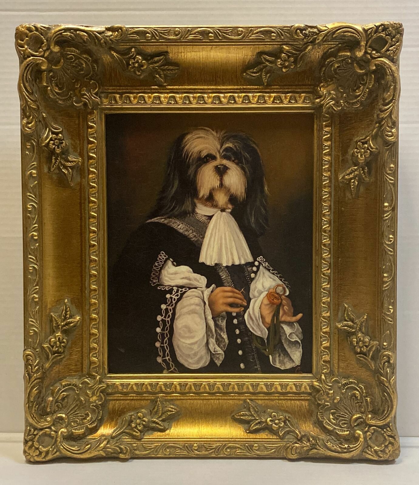 Художественная репродукция Олеография на холсте в деревянной раме