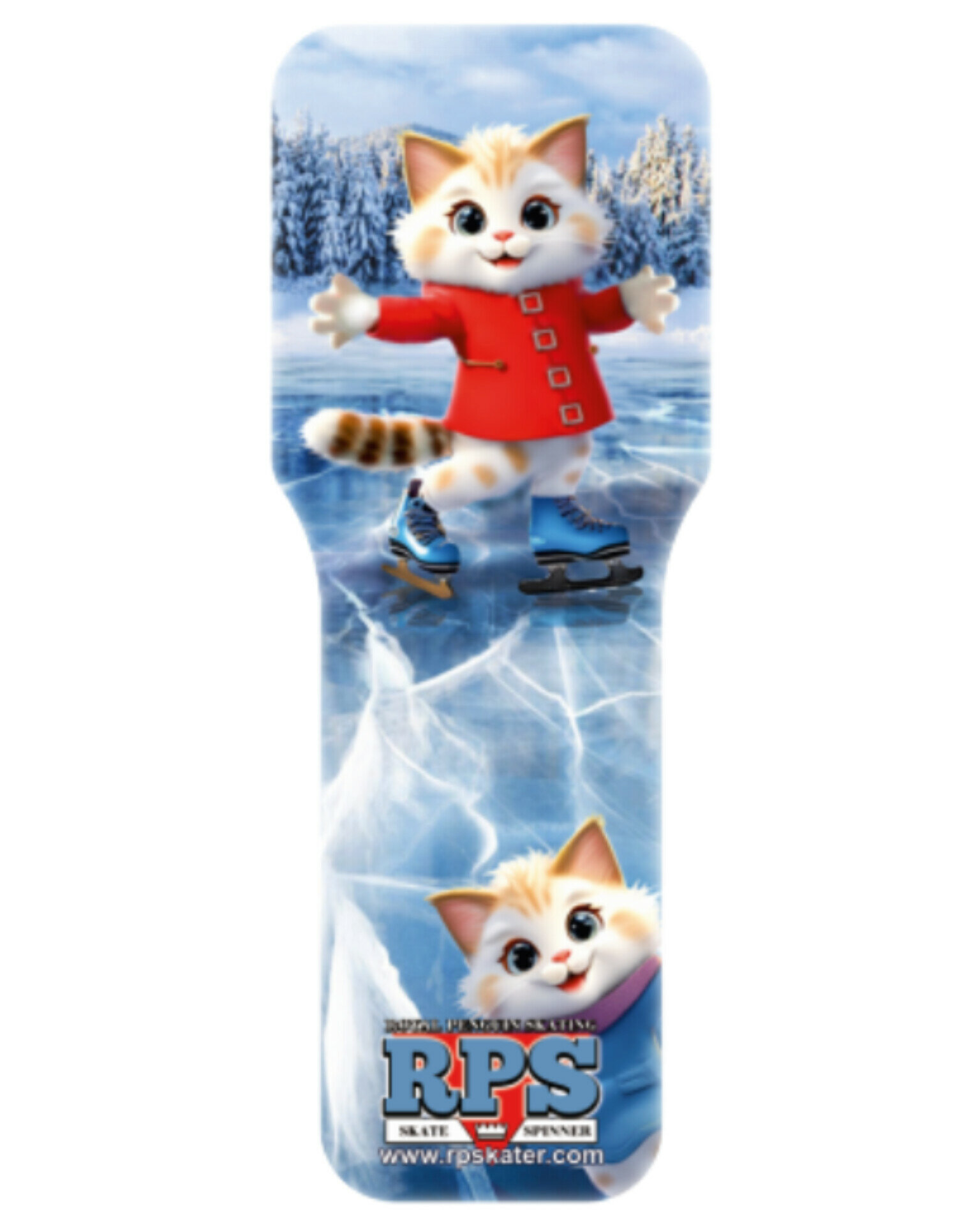 Спиннер RPS для отработки многооборотных прыжков и вращения "Cat skates красный"