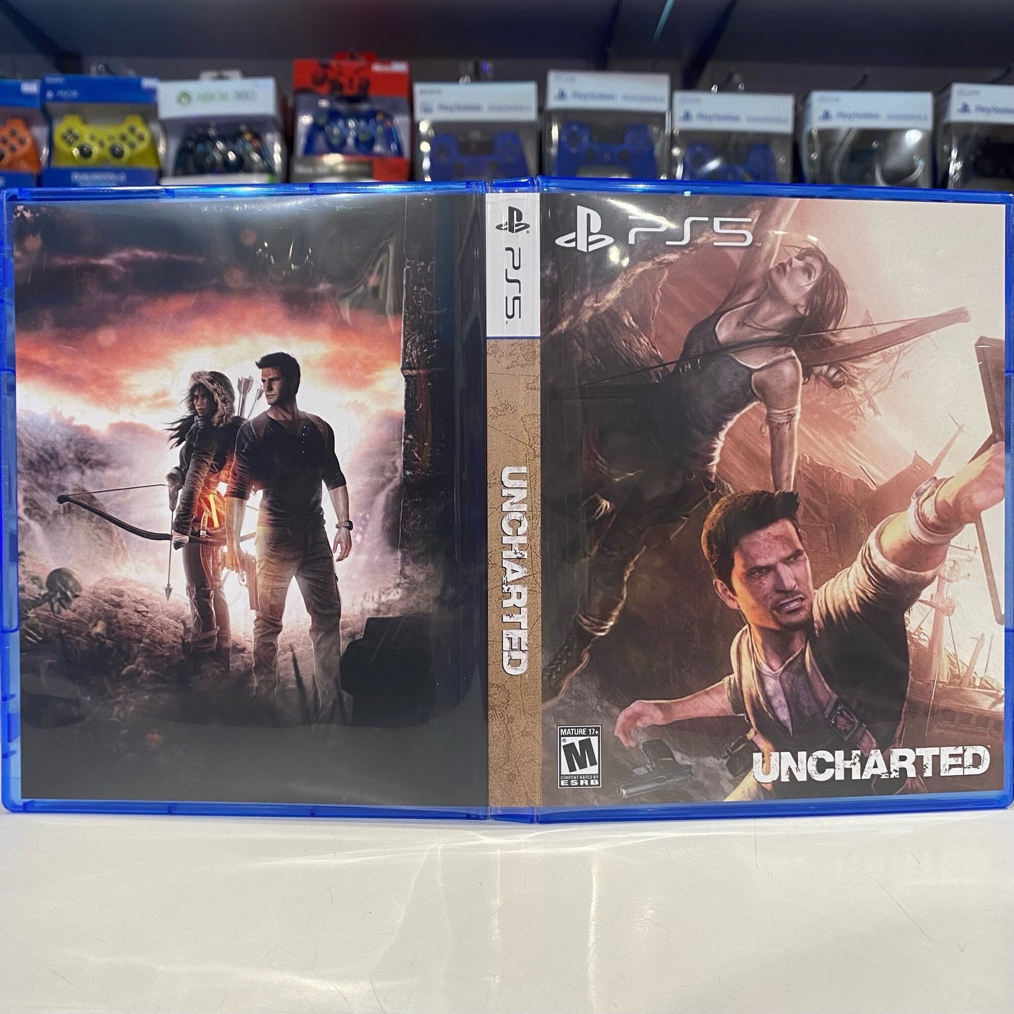 Эксклюзивная обложка PS5 для Uncharted №5