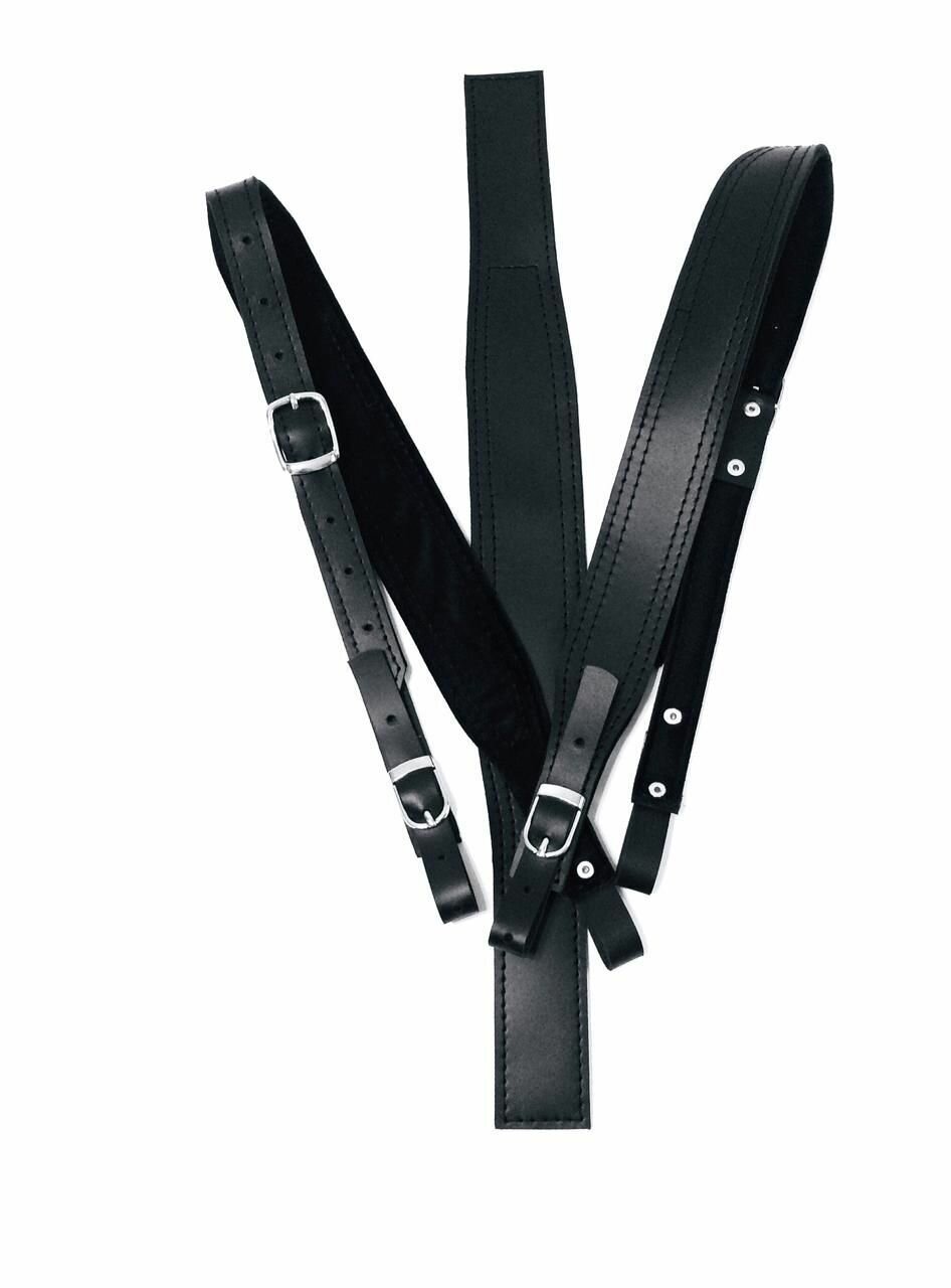 Ремни для баяна, аккордеона. Размер 4/4, облегчённые, тонкие.