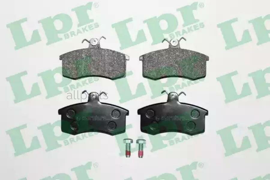 LPR 05P288 Колодки торм. дисковые