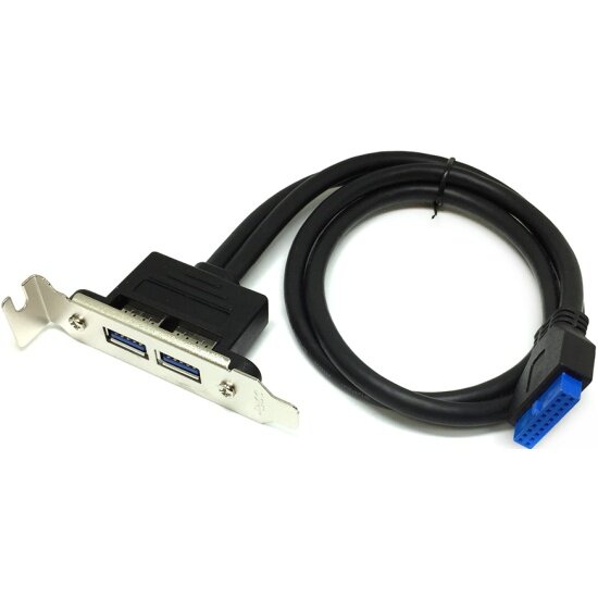 Планка в корпус Espada USB3.0 - 2 порта низкопрофильная