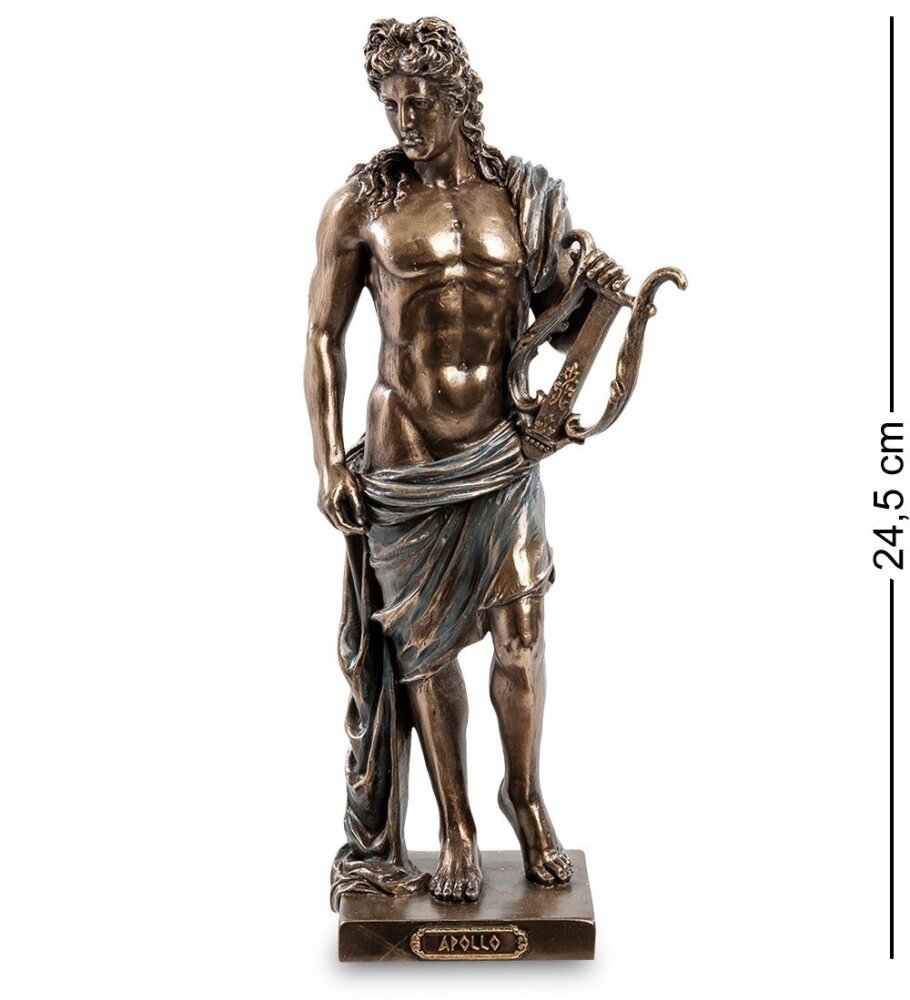 Статуэтка Veronese "Аполлон с лирой" (bronze) WS-933