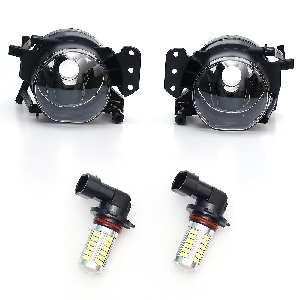 2 шт. противотуманные фары для BMW E60 E90 E63 E46 323i 325i фары противотуманные фары светодиодные противотуманные фары галогенные противотуманные фары 63176910792 63176910791 LED
