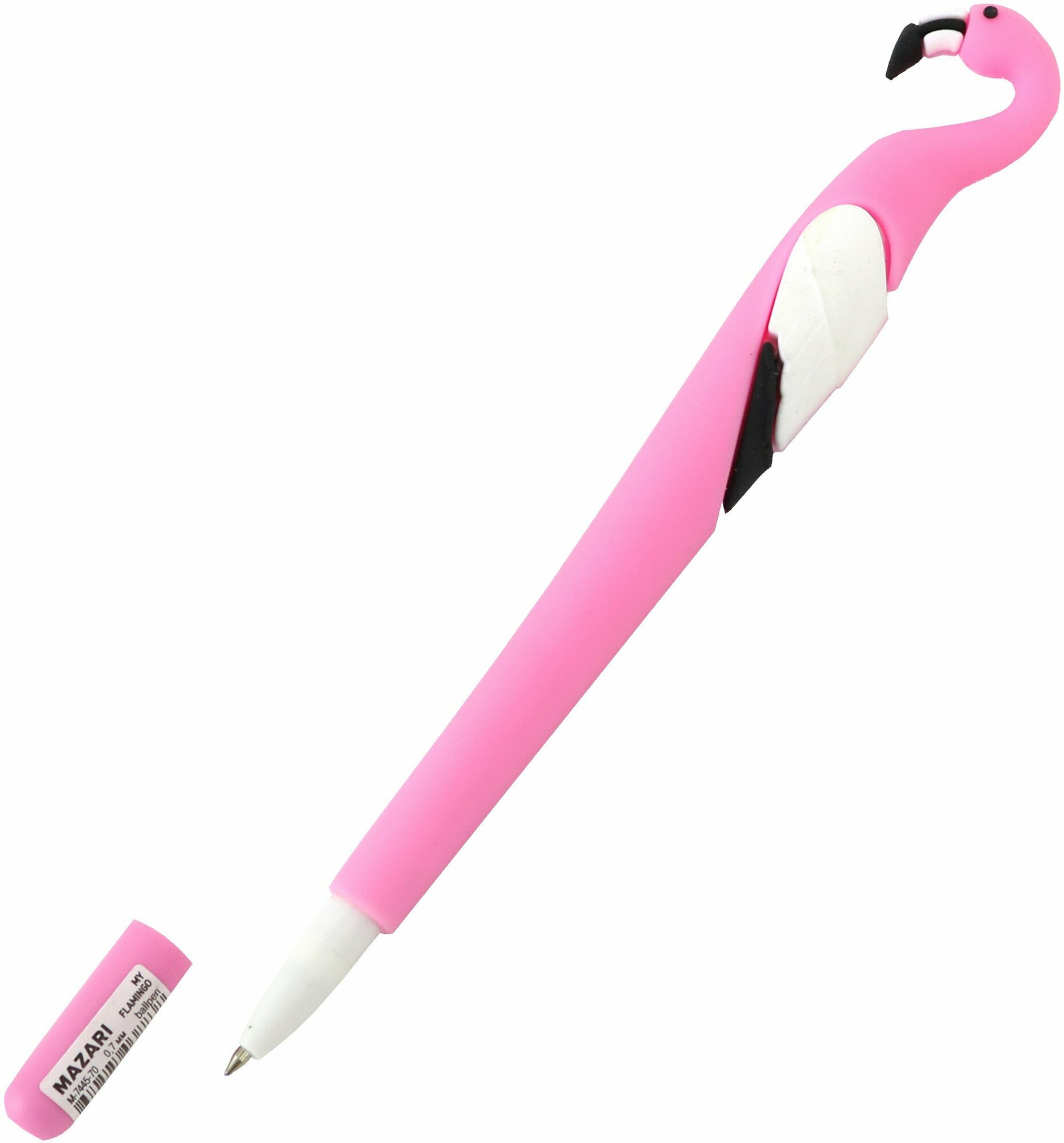 Ручка шариковая MY FLAMINGO синяя (M-7445-70)