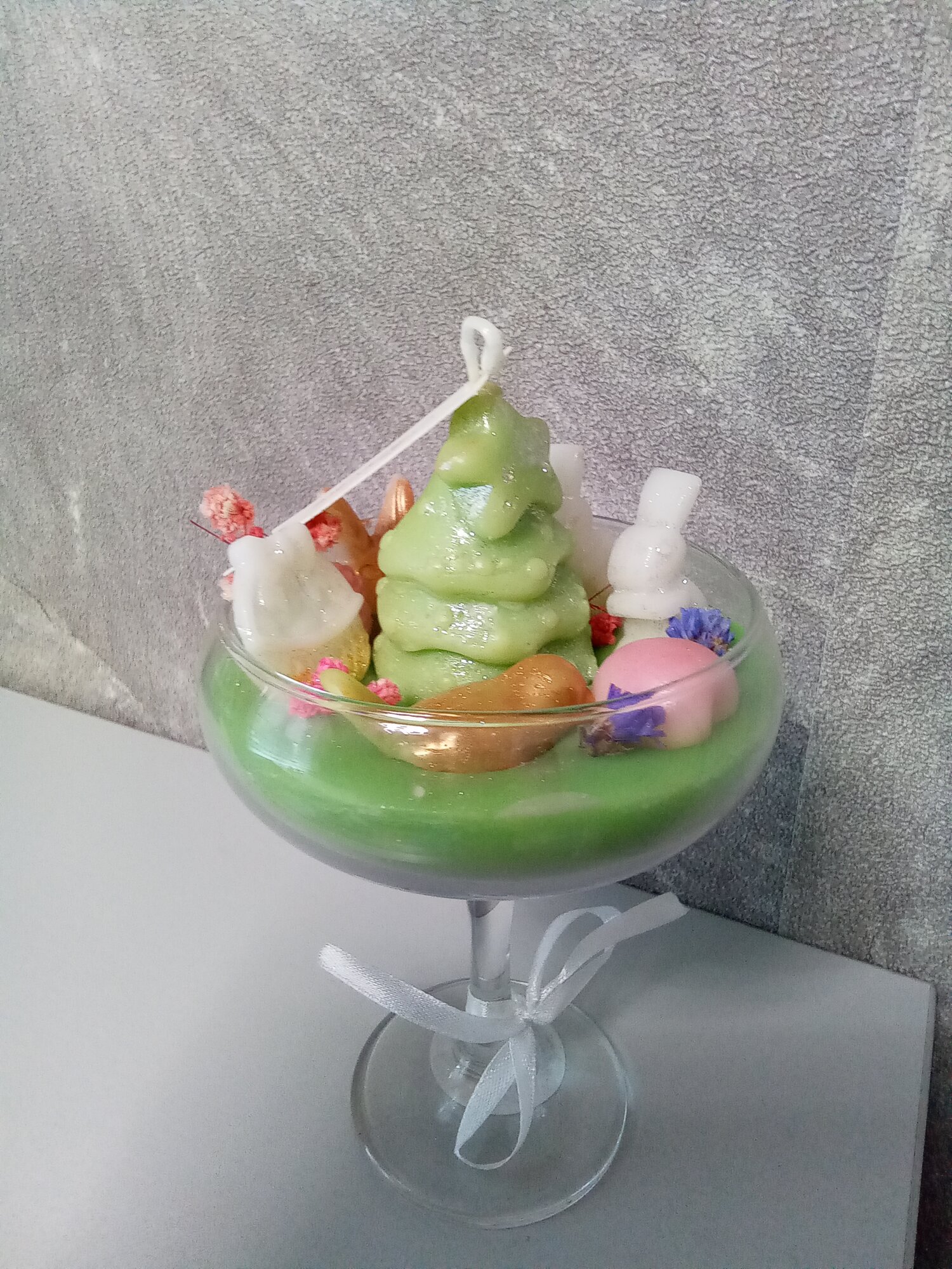 Свеча в бокале