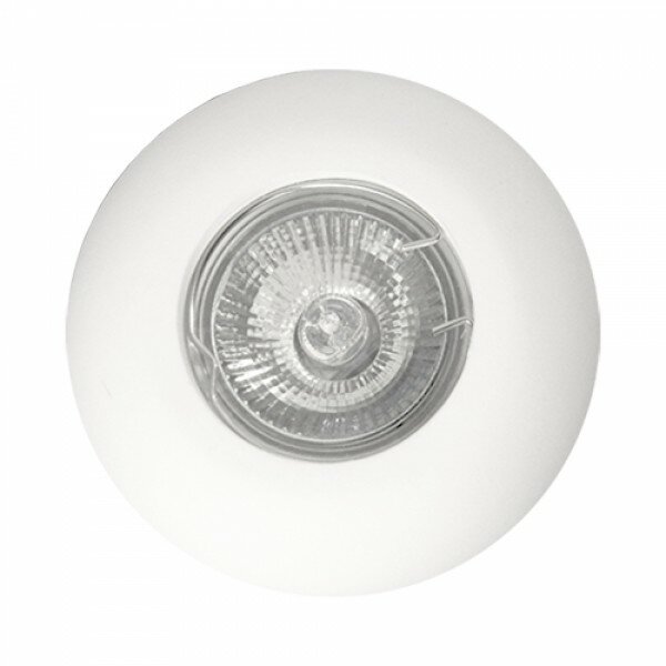 Гипсовый светильник SvDecor SV 7024 белый ф98 мм