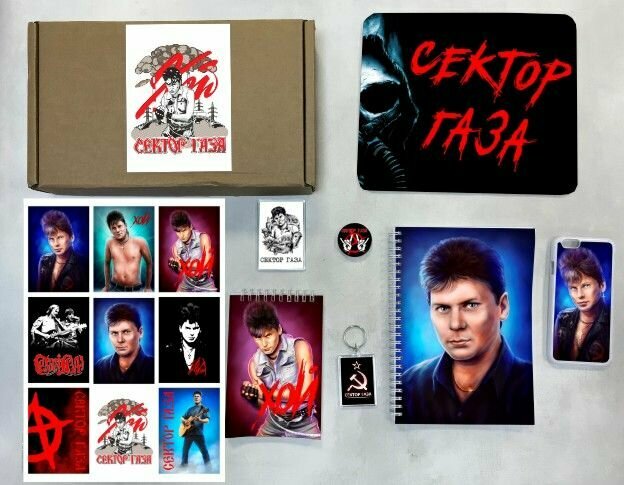 Бокс Сектор Газа №9, Товары с нашими рандомными картинками