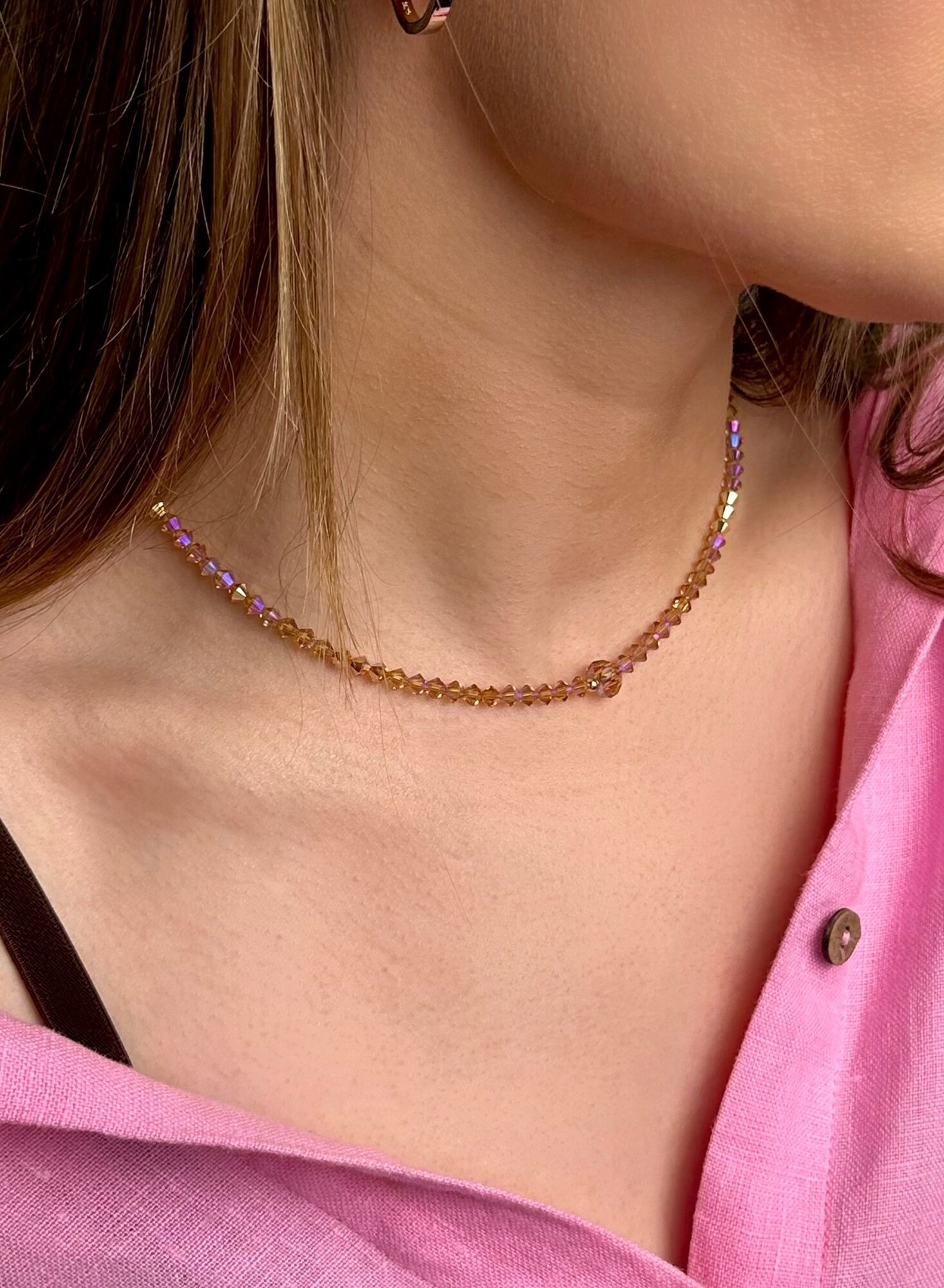 Чокер, Swarovski Zirconia