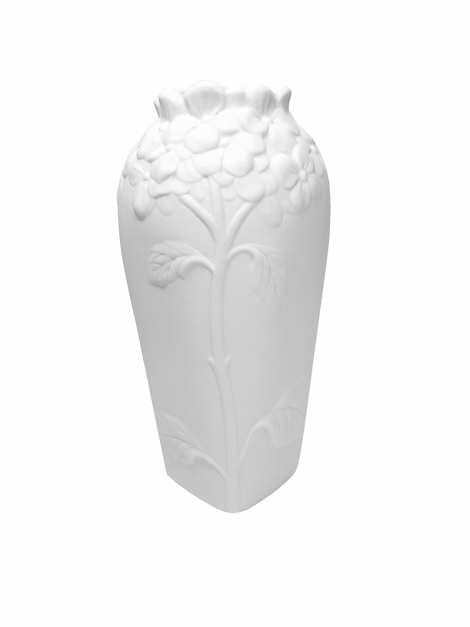 Ваза "Нимфа лесов" белая, высота 15см