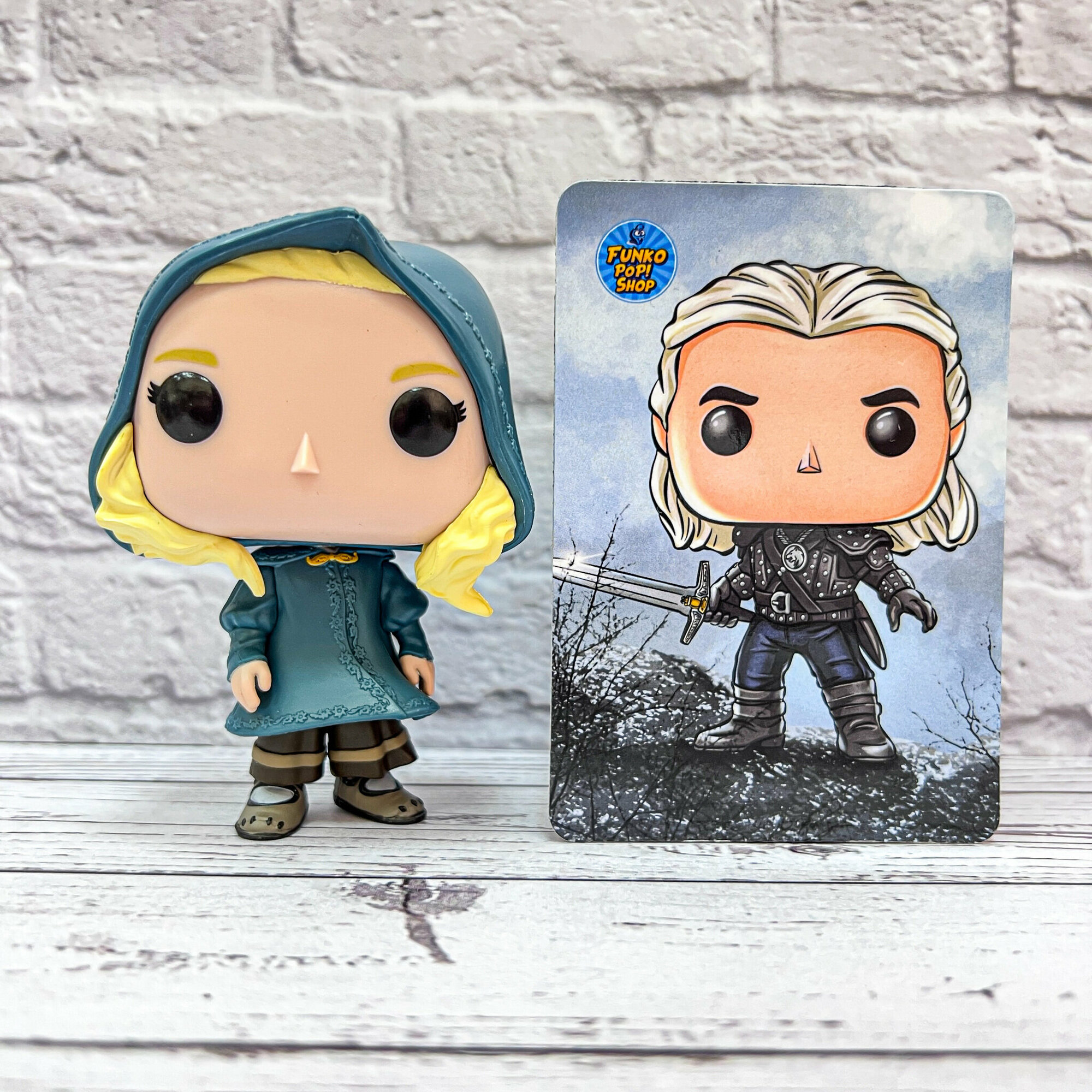 Фигурка Funko POP! Witcher: Ciri + Магнит (Фанко ПОП: Цири из сериала Ведьмак)