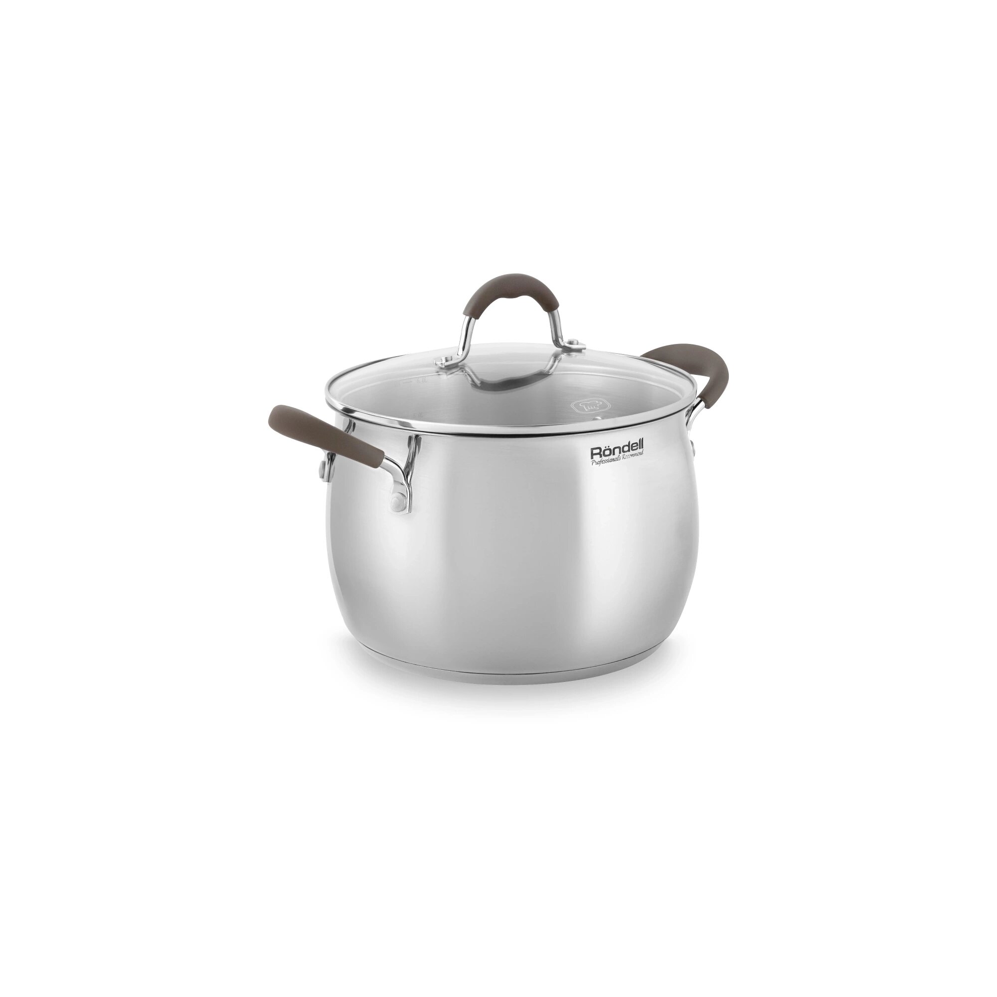 Кастрюля Rondell Konzept RDS-1230, 6л, стальной