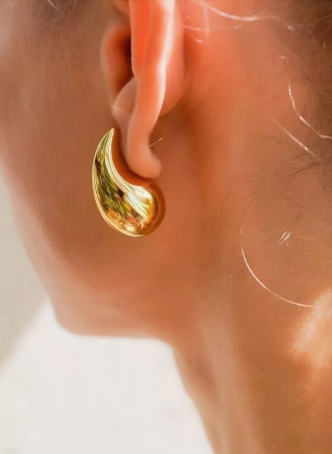 Серьги пусеты, одиночные