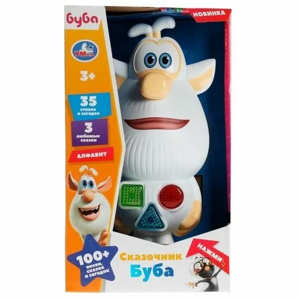 Музыкальная игрушка Буба Сказочник, 100+ песен, стих и звуков
