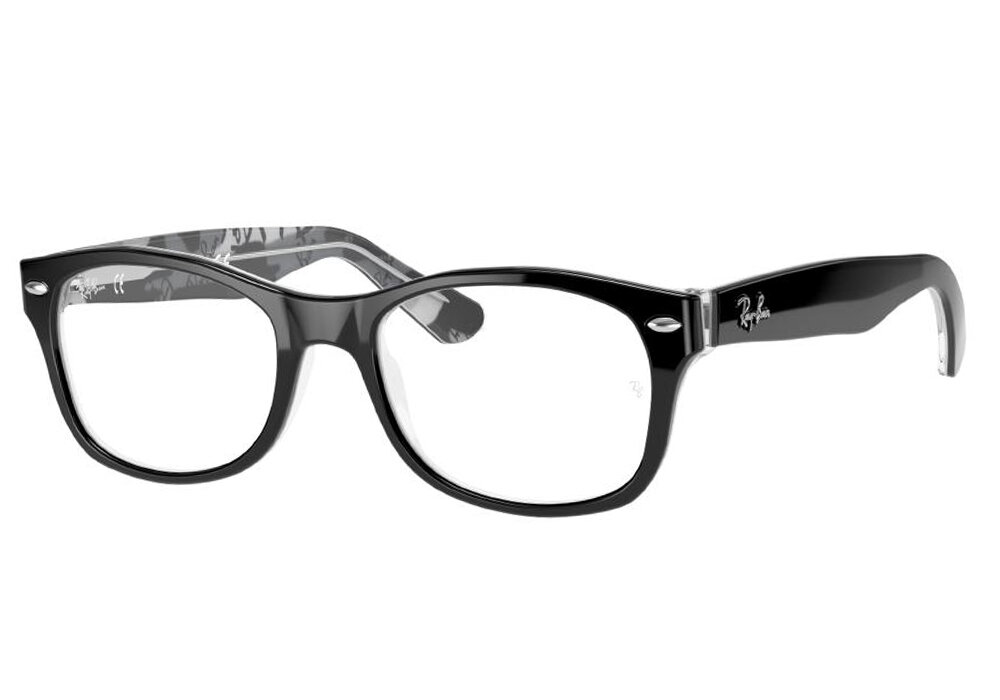 Оправа для очков Ray Ban RB 1528 3803 пол Унисекс форма оправы Вайфарер (Wayfarer) цвет оправы Чёрный