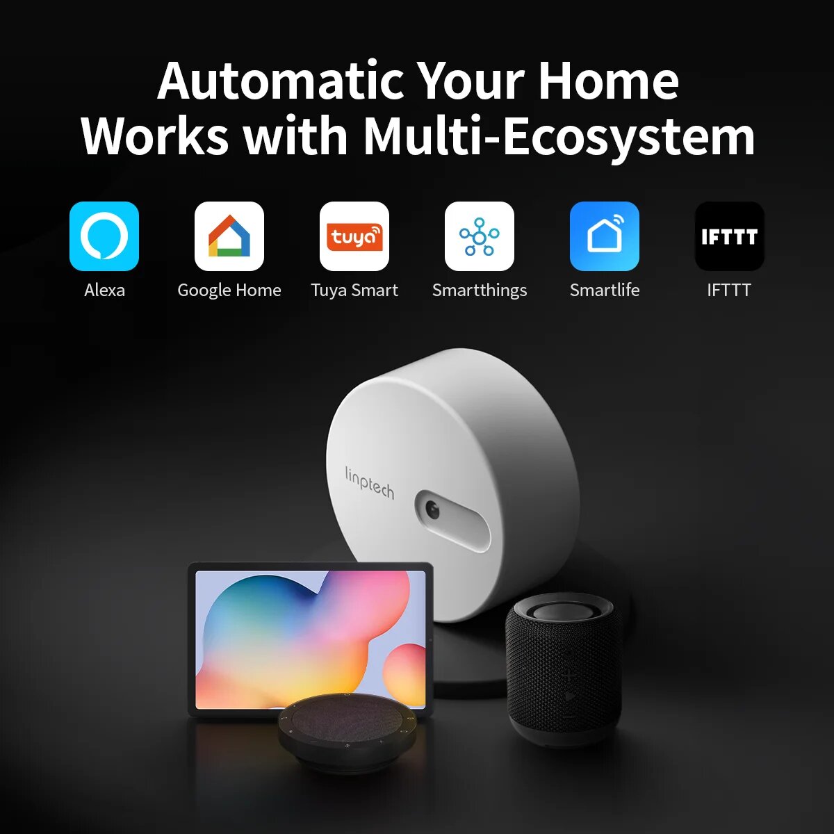 Timethinker Linptech ES1ZZ Датчик присутствия ZigBee 1 pcs ES1 — фото 1