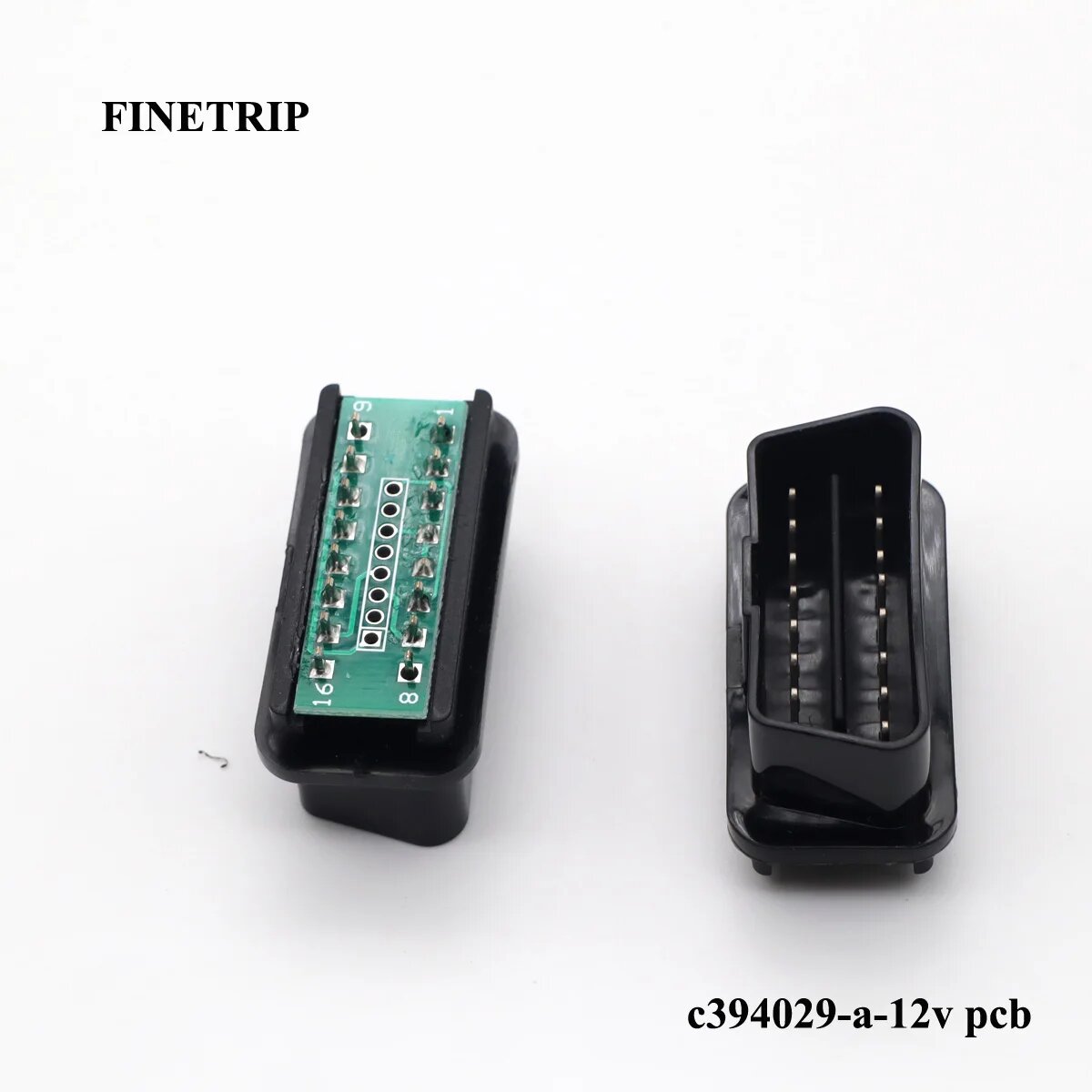 Разъем OBD2 J1962 мужской 16-контактный, 12v only pcb