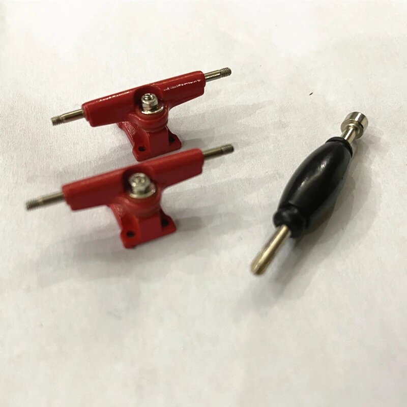 Алюминиевые грузовики для фингербордов 32 мм Красный, Красный