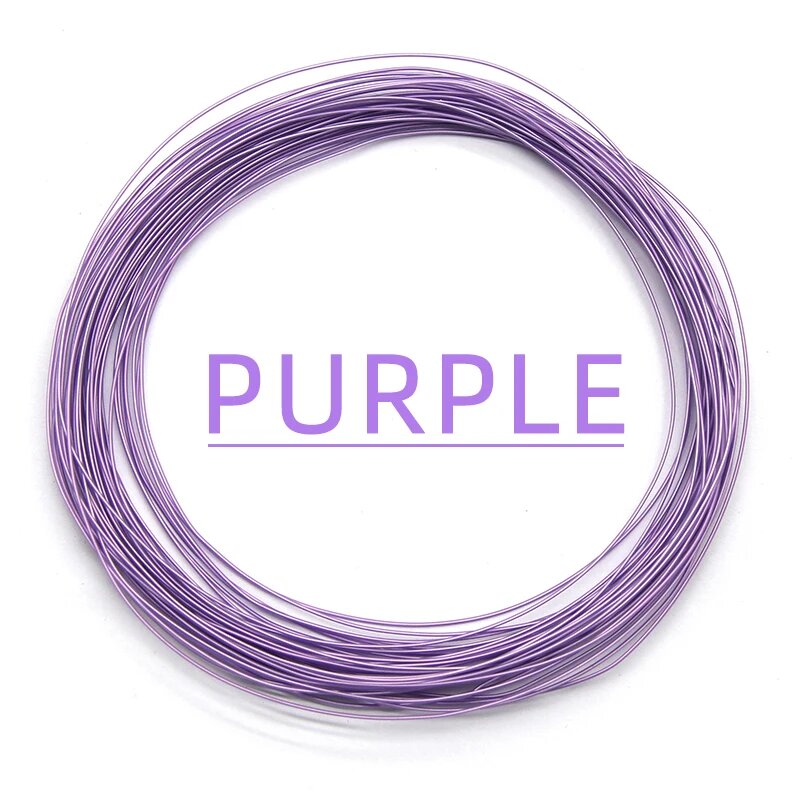 PTFE посеребренный медный провод 38/36/34/30/28/26AWG 32AWG, фиолетовый, 10 meters