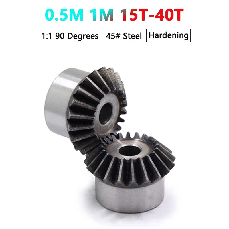 Стальные конические шестерни 1M 35T (Bore 6mm)