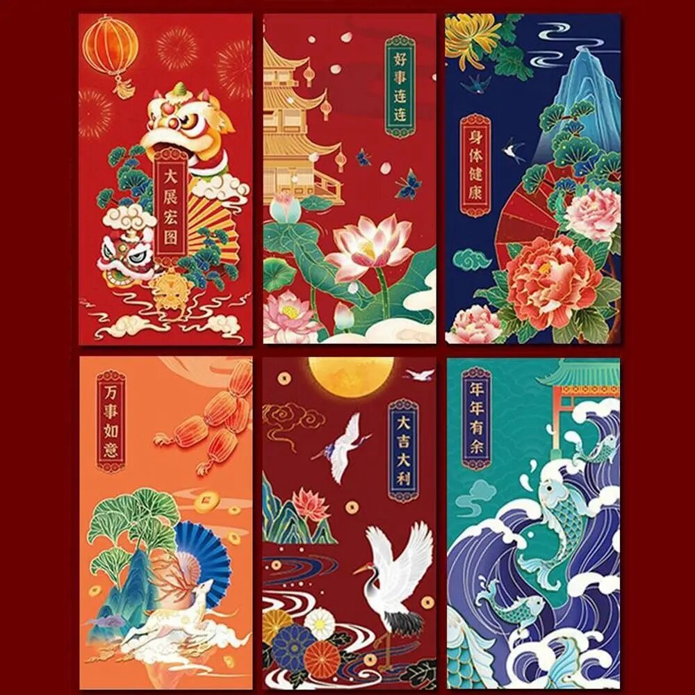 Красный конверт для денег YTMB20B93