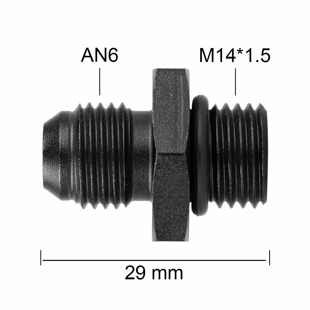 AN6-M14x1.5 адаптер топливного шланга