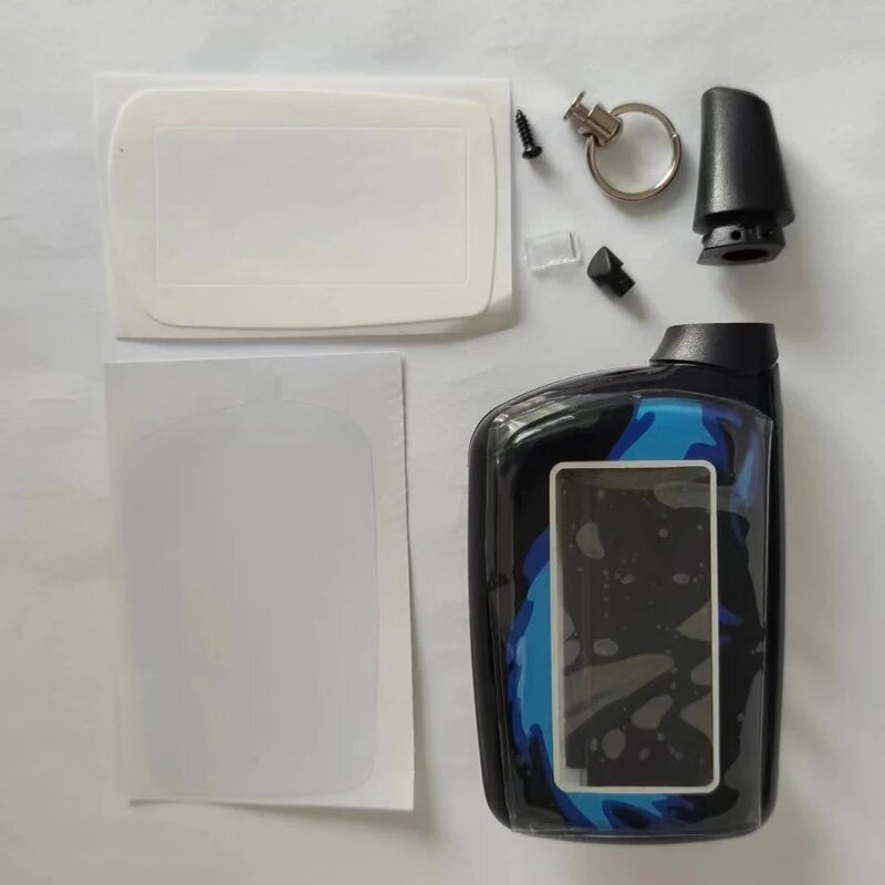 Брелок для ключей, оболочка для корпуса дома для Scher-khan Logicar 3 Scher khan Logicar 4, двусторонняя Автомобильная сигнализация, ЖК-пульт дистанционного управления