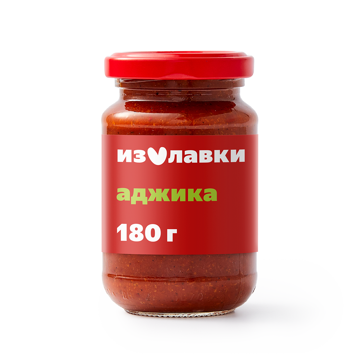 Аджика "Из Лавки" По-абхазски, в стеклянной банке, 180 грамм