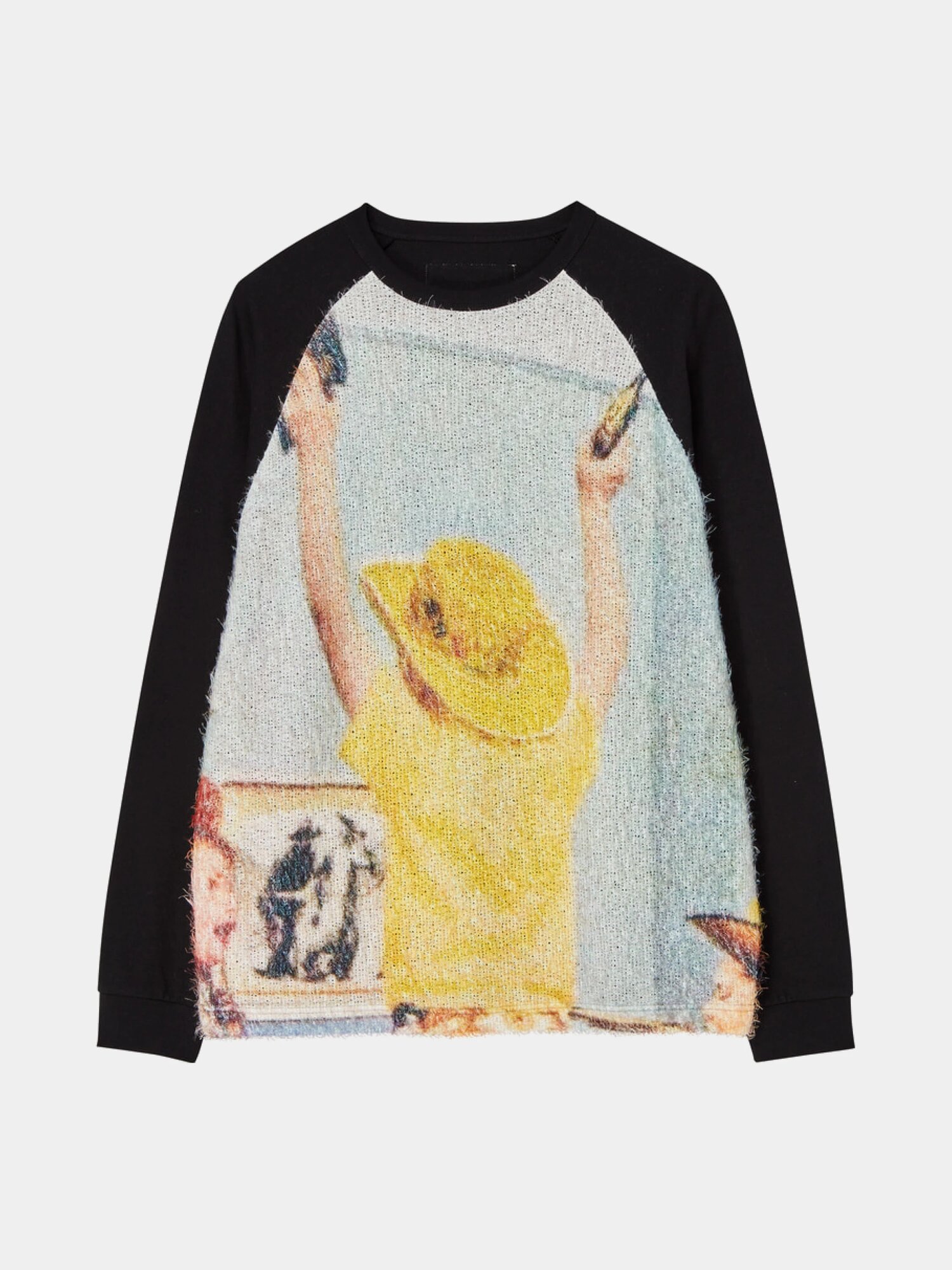 Лонгслив Printed Raglan