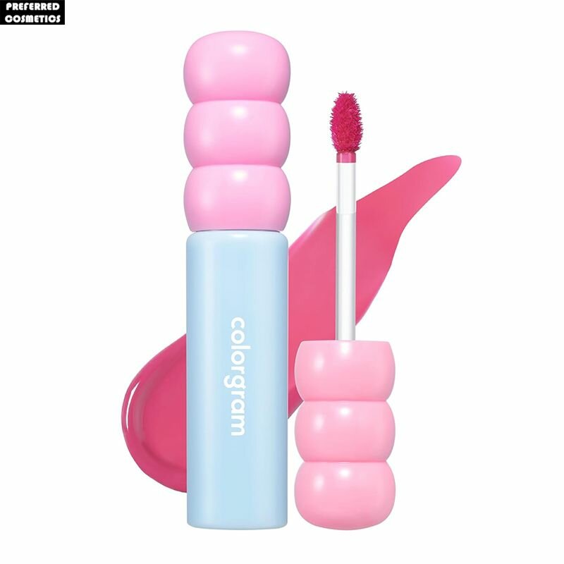 COLORGRAM pearl Gloss/глянцевый прозрачный блеск для губ Dew с тонким розовым блеском /искрящимся эффектом.