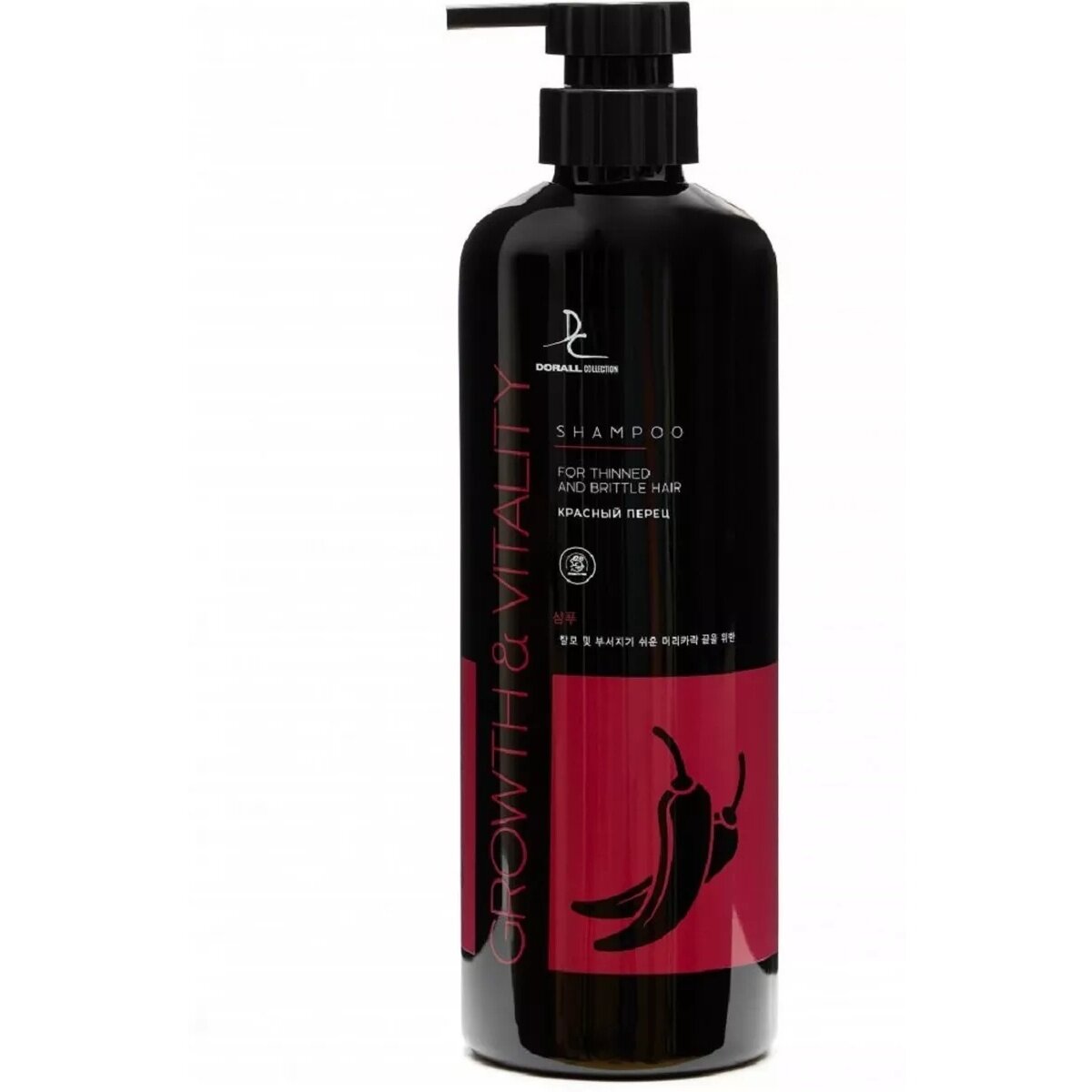 Шампунь Dorall Collection с экстрактом Красного перца, для активного роста волос, 1200 мл