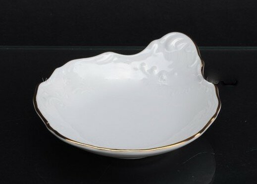 Набор розеток 11 см. с ручкой "Bernadotte" белый узор 6 шт. Чехия